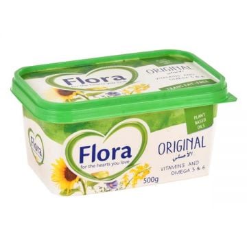 Flora Margarine Original Tub 500Gm – Farwaniya Store