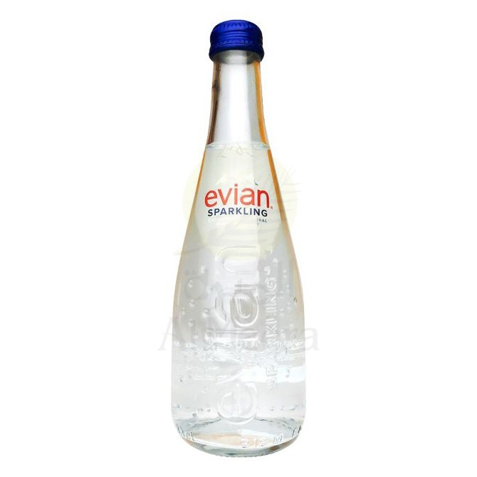 Evian sparkling natural mineral water 330 ml – Farwaniya Store